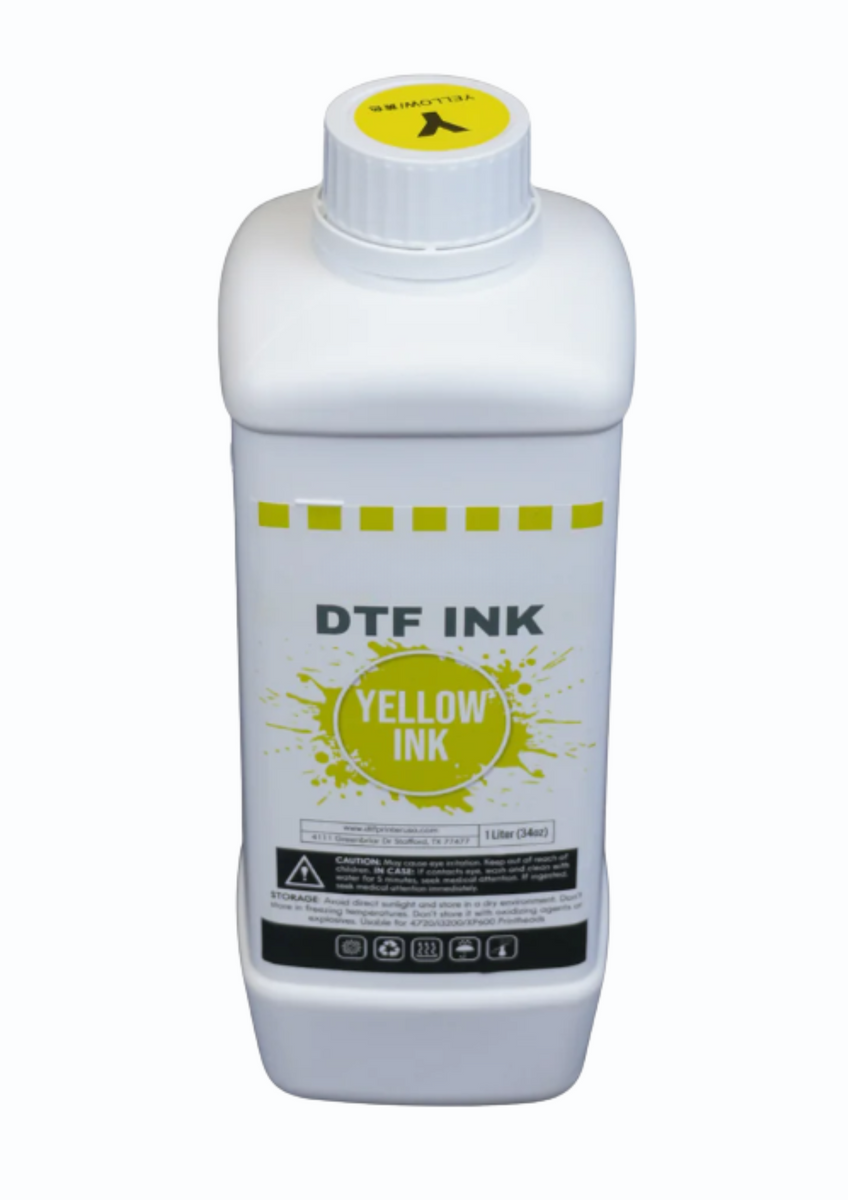 DTF INK AUDLEY YELLOW - 1 Liter | Dallas Shirts Wholesale