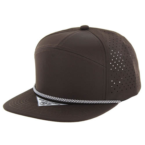 Kamel 7 Panel mid-structured rope water resistant 707 Snapback Trucker ...