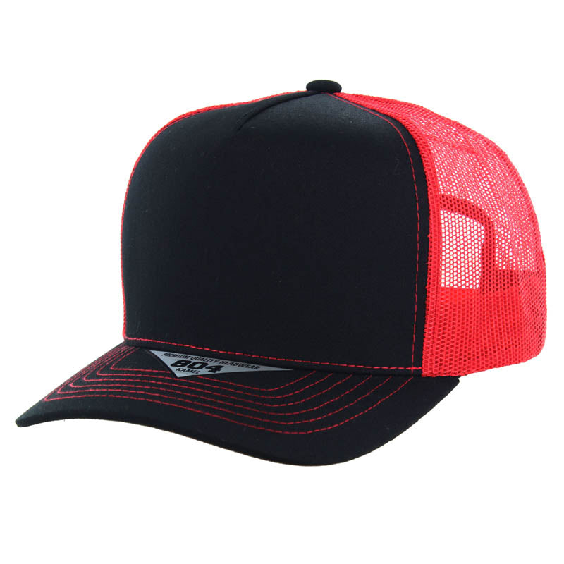 Kamel 804 5 Panel Mesh HIGH CROWN SLIGHT CURVE TRUCKER | Dallas Shirts ...